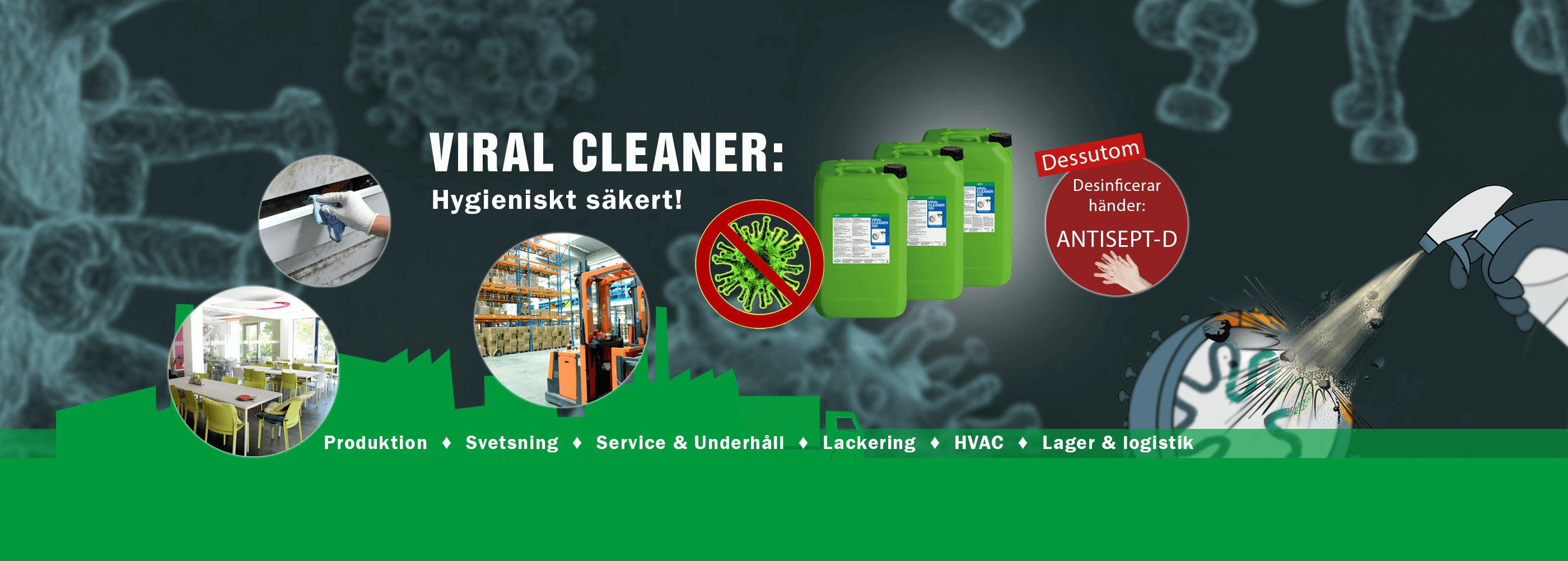 VIRAL CLEANER - | Bio-Circle Sweden